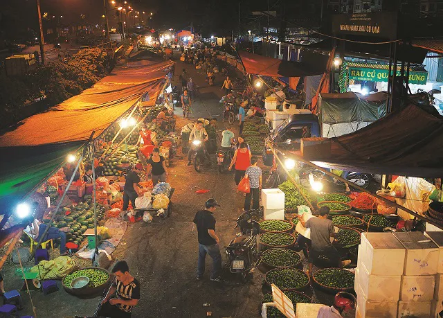 Nỗi lo ô nhiễm từ các chợ đầu mối